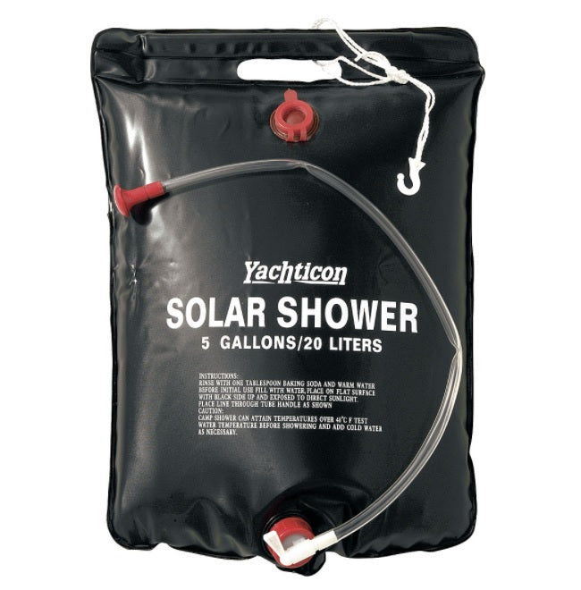 Dus exterior solar, portabil, 20l