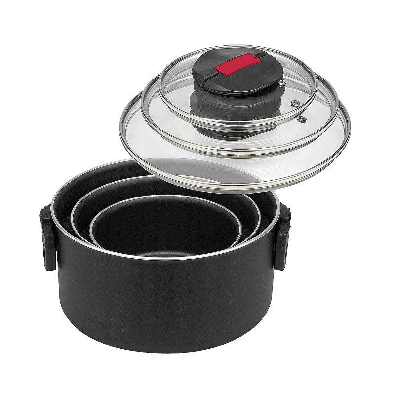 Set oale cu capac Click & Cook